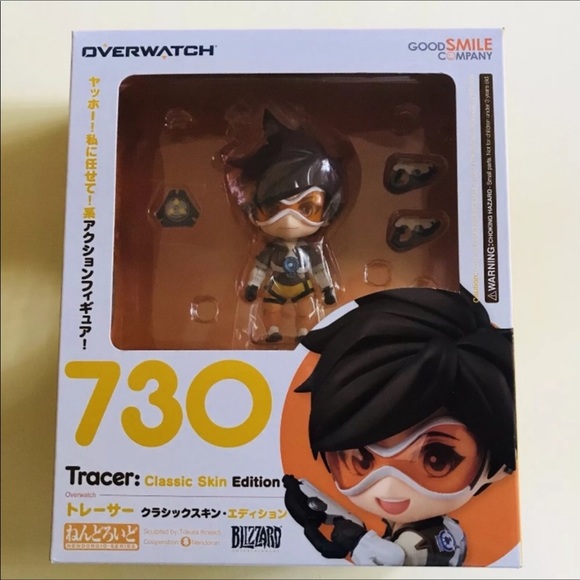 GoodSmile | Toys | Overwatch Tracer Nenderoid Custom Action Figure ...